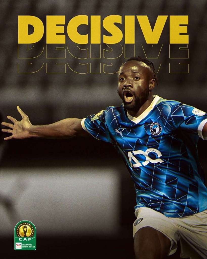 FISTON MAYELE SHUJAA WA PYRAMIDS FC 2024/25, AIPELEKA FAINALI LIGI YA ...